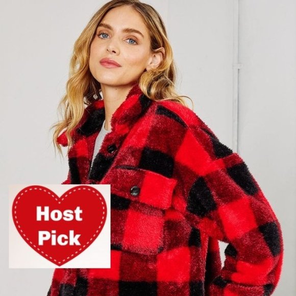 Fsl Apparel | Jackets & Coats | Buffalo Plaid Shacket Check Flannel ...